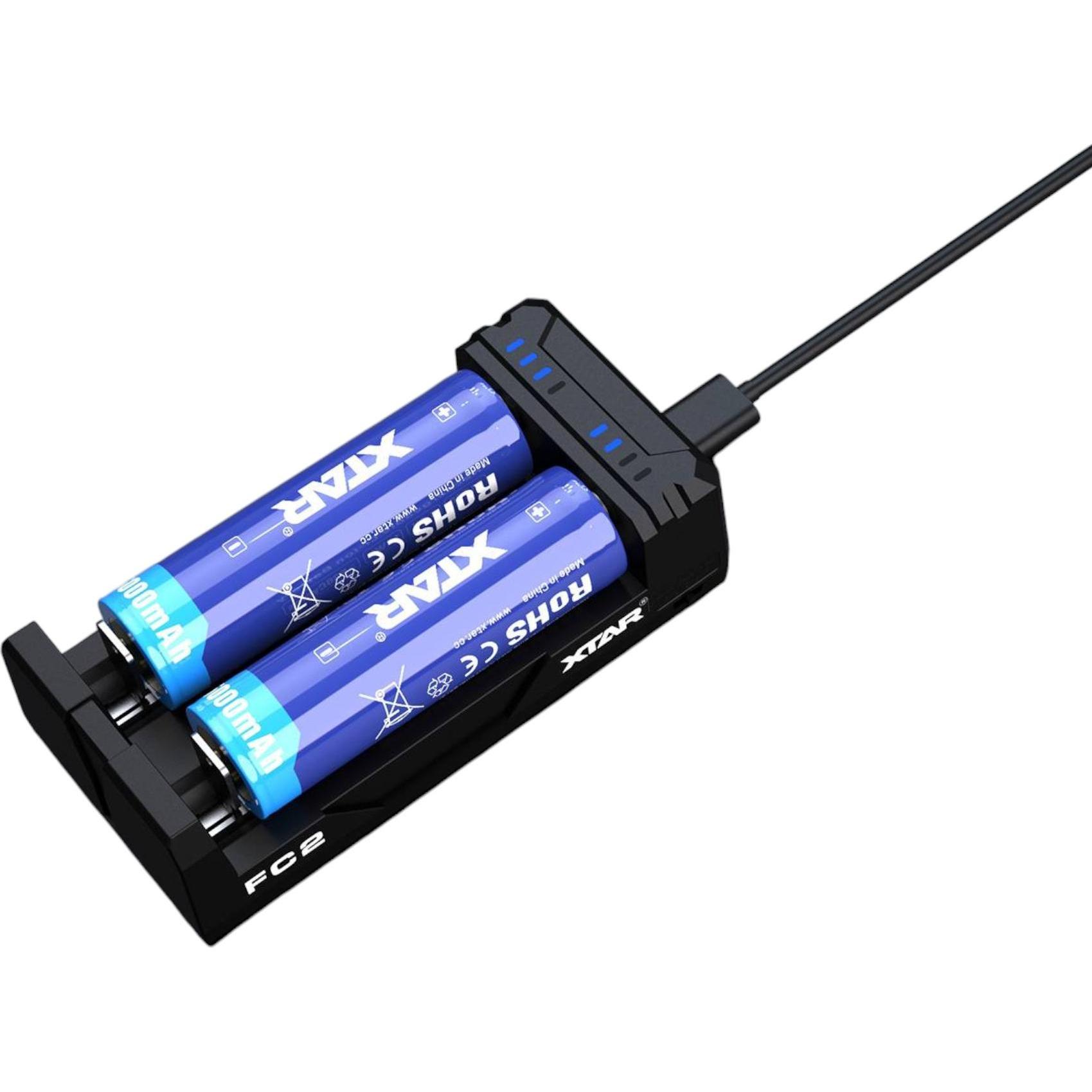 Xtar FC2 Li-ion/Ni-MH Ladegerät - kaufen bei Galaxus