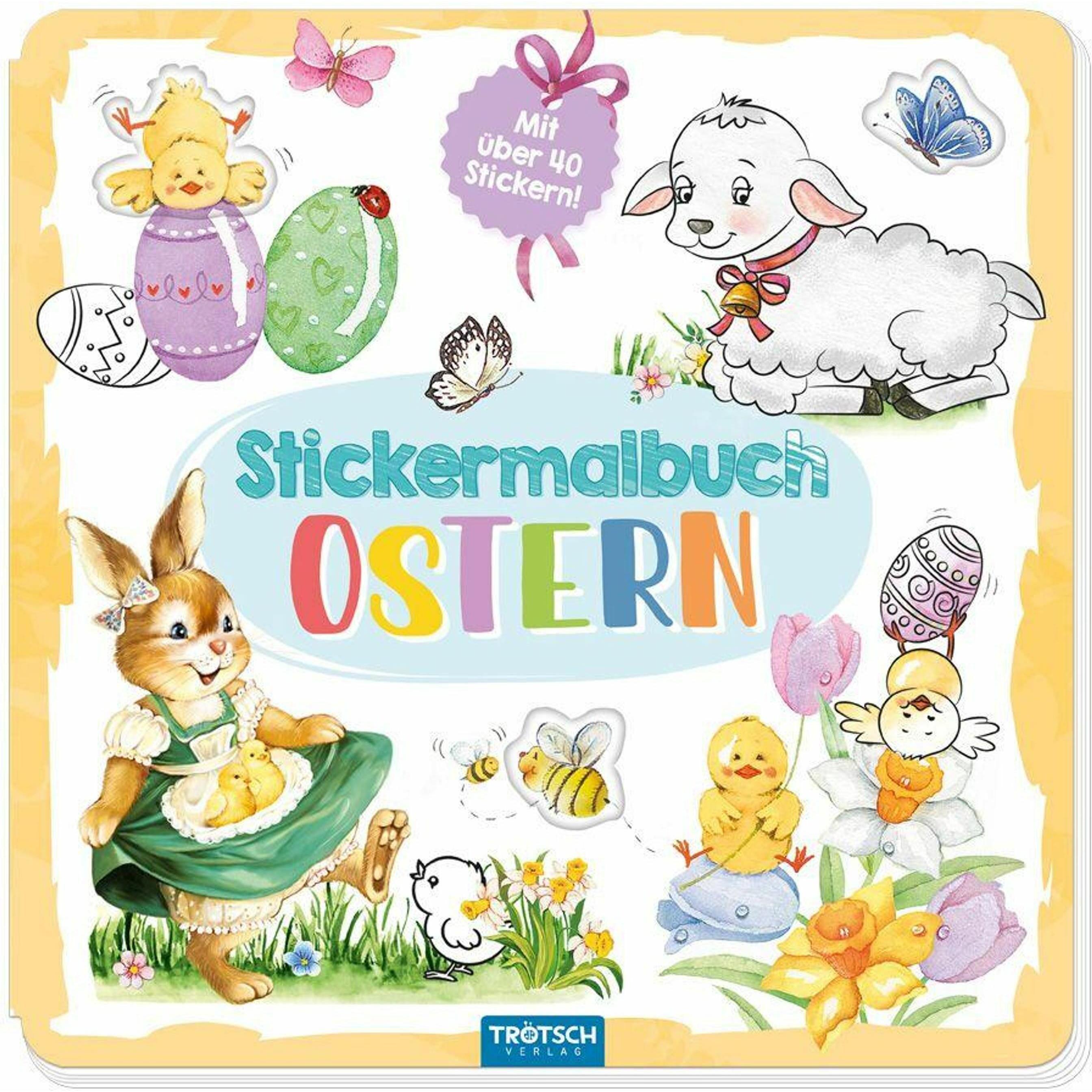 Trötsch Stickermalbuch Ostern - kaufen bei Galaxus