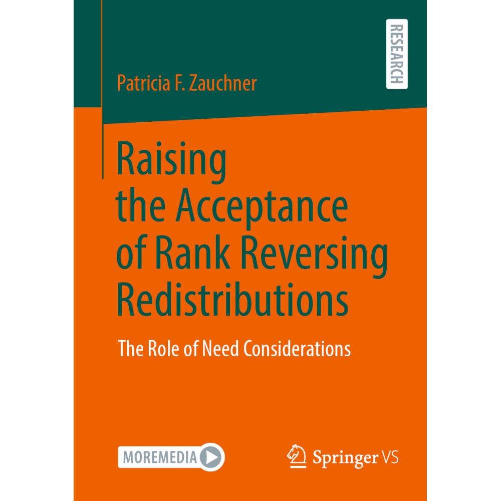 Springer Raising the Acceptance of Rank Reversing Redistributions - Galaxus