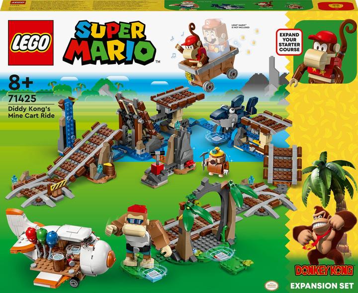 LEGO Diddy Kongs Lorenritt - Erweiterungsset (71425, LEGO Super Mario ...