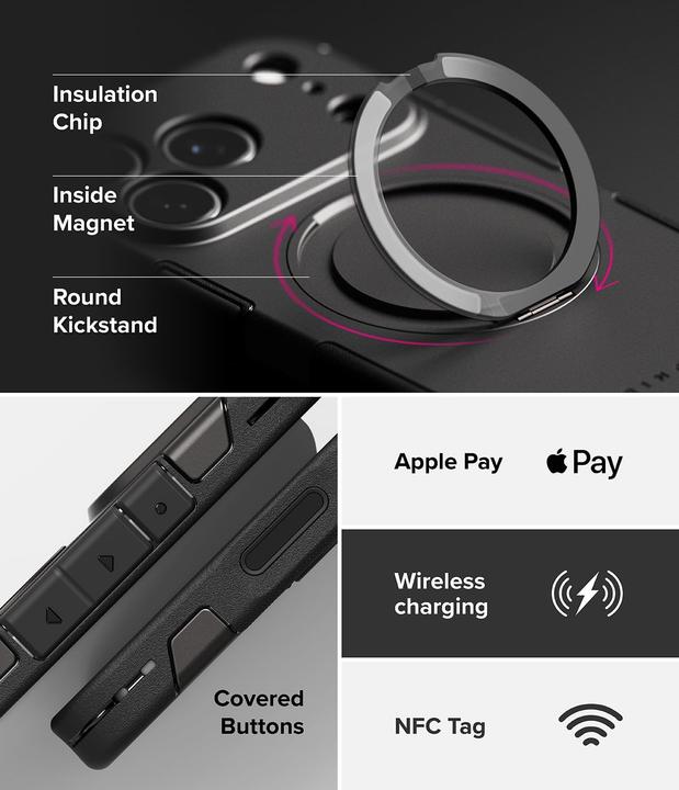 Ringke Alles Cover for iPhone 17 Pro Max Gun Metal - Digitec