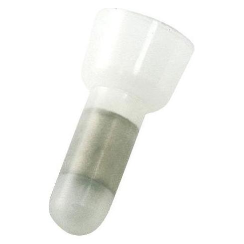 RS PRO Closed End Crimp Closed End Connector, Natural, Insulated, Tin 1 ...
