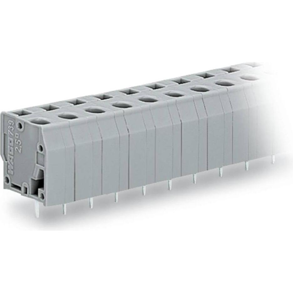 Wago 739-203 Bornier pour circuit imprimé 0,08-2,5 mm² gris - Galaxus