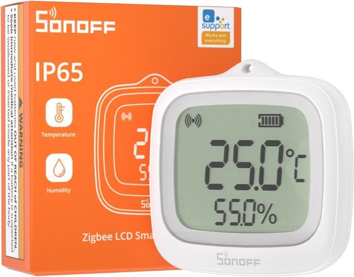 Sonoff Temperature and Humidity Sensor SNZB-02WD - buy at Galaxus