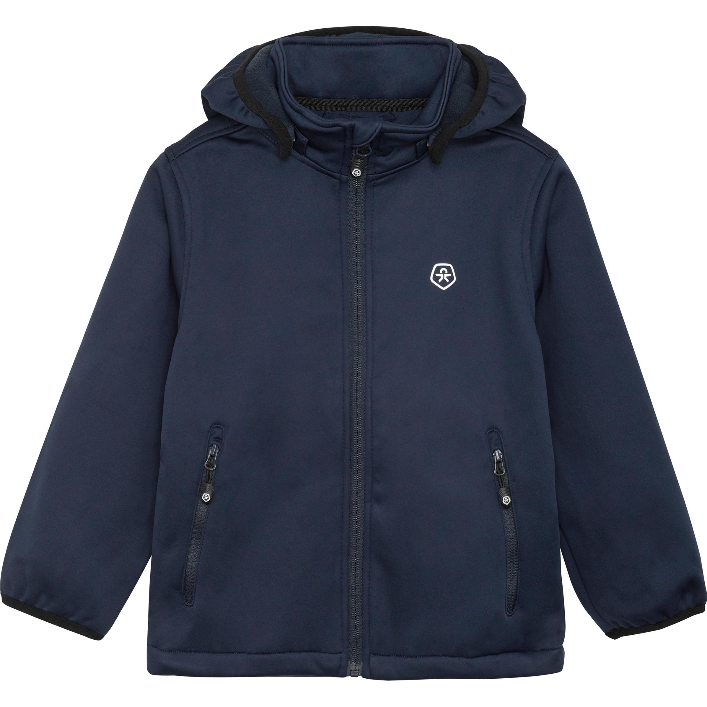 Color Kids Softshell W. Fleece Total Eclipse (104) - buy at Galaxus