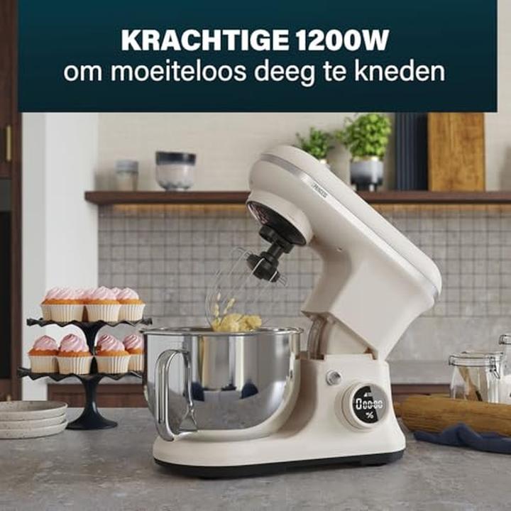 Princess Food processor 1200 W cream-white, stainless steel - Galaxus