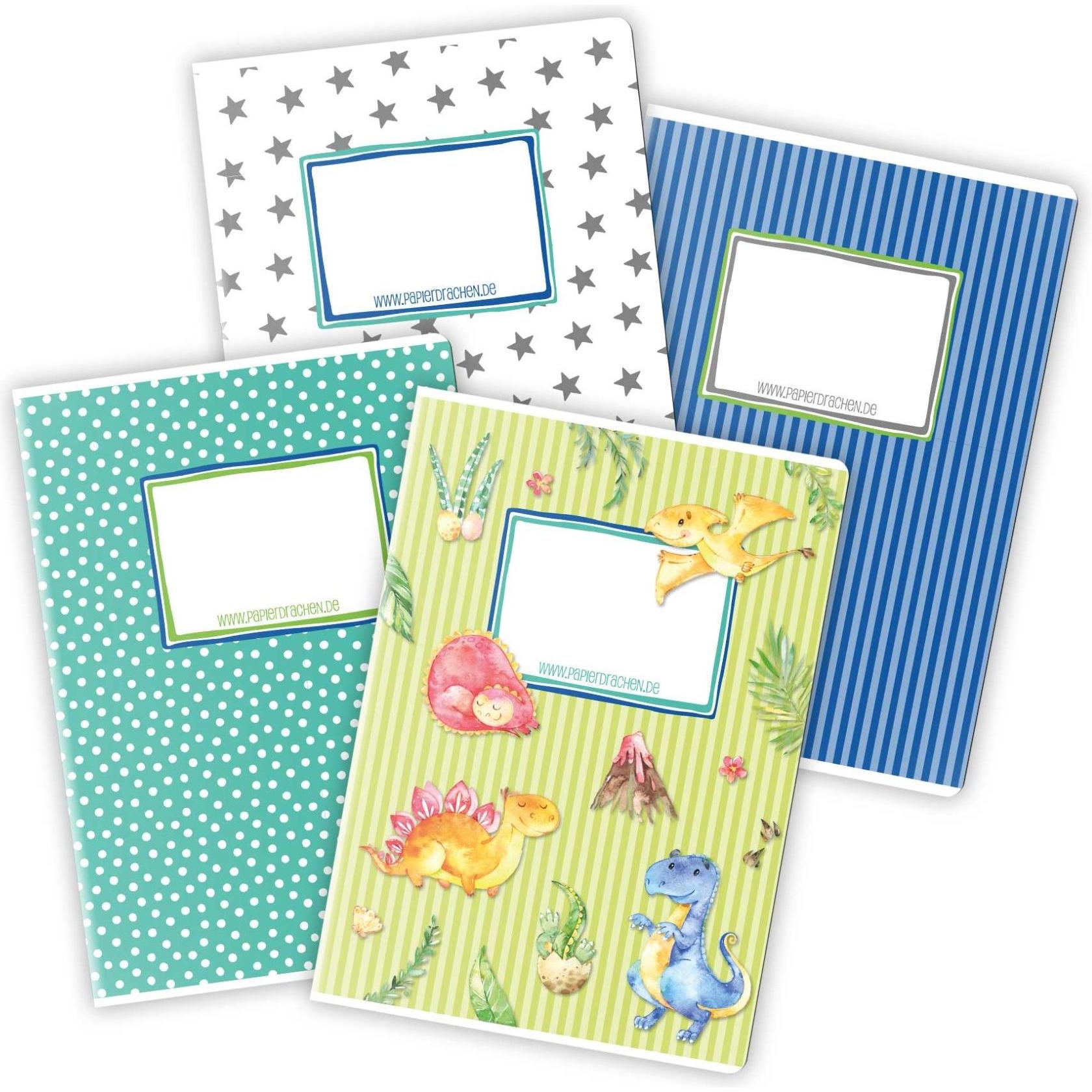 Papierdrachen Schulhefte 4er Set - kaufen bei Digitec