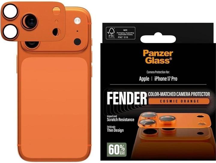 PanzerGlass FENDER Kameraschutz iPhone 17 Pro cosmic orange - Galaxus