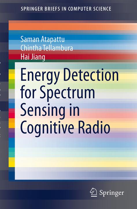 Springer Energy Detection for Spectrum Sensing in Cognitive Radio - Galaxus