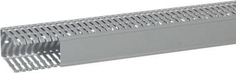 Legrand Transcab PVC Open Slot Grey Panel Trunking 60mm x 100mm x 2m ...