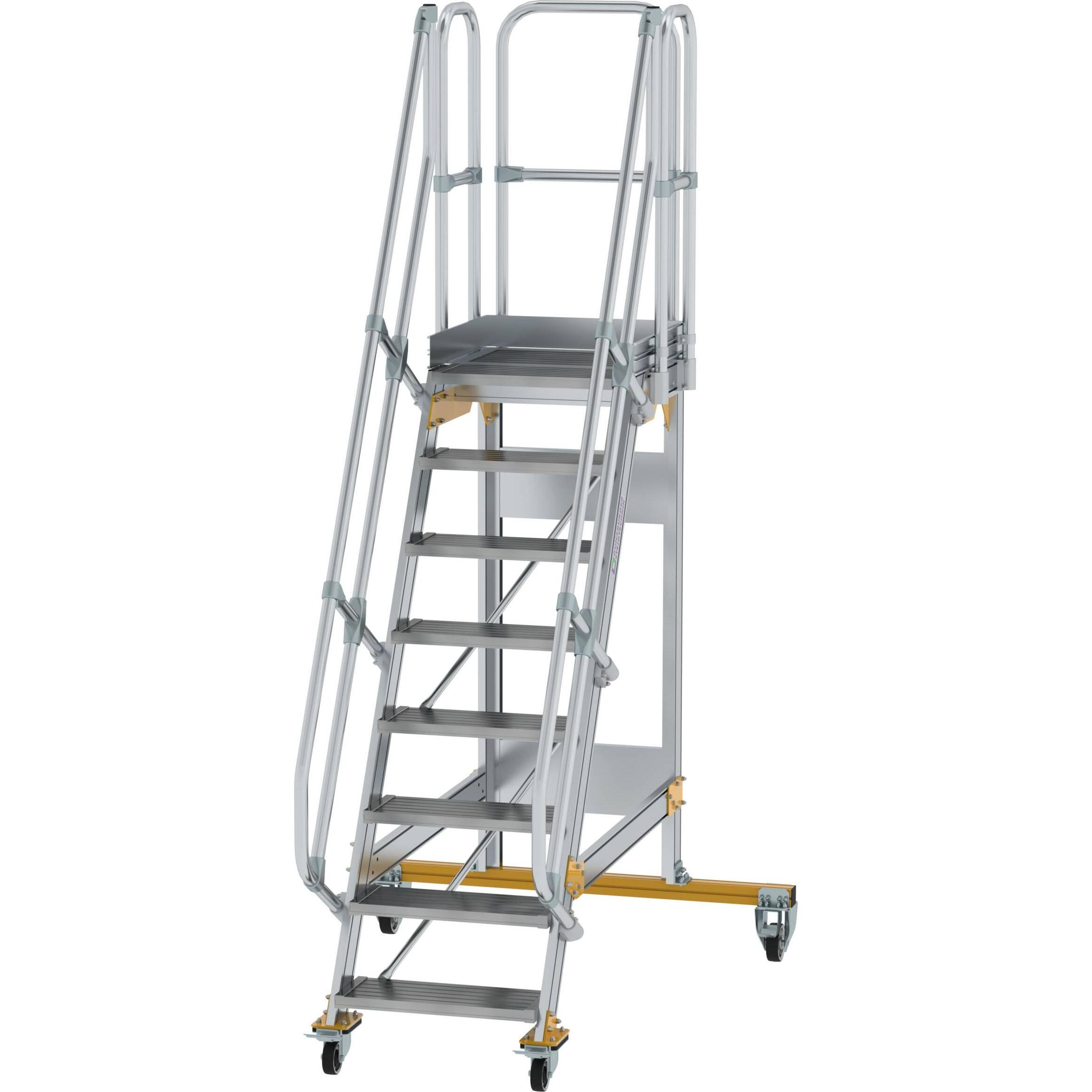Munk Platform stairs mobile 60° Step width 600 mm 8 steps - Galaxus