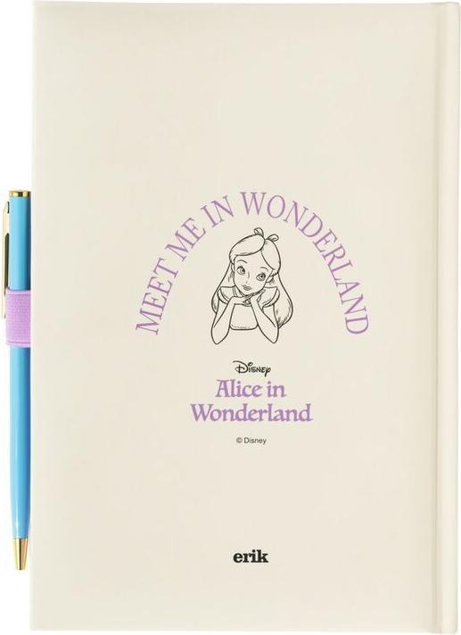 Grupo Erik DISNEY - Alice - Notebook Stylo-Bille - Format A5 - Galaxus
