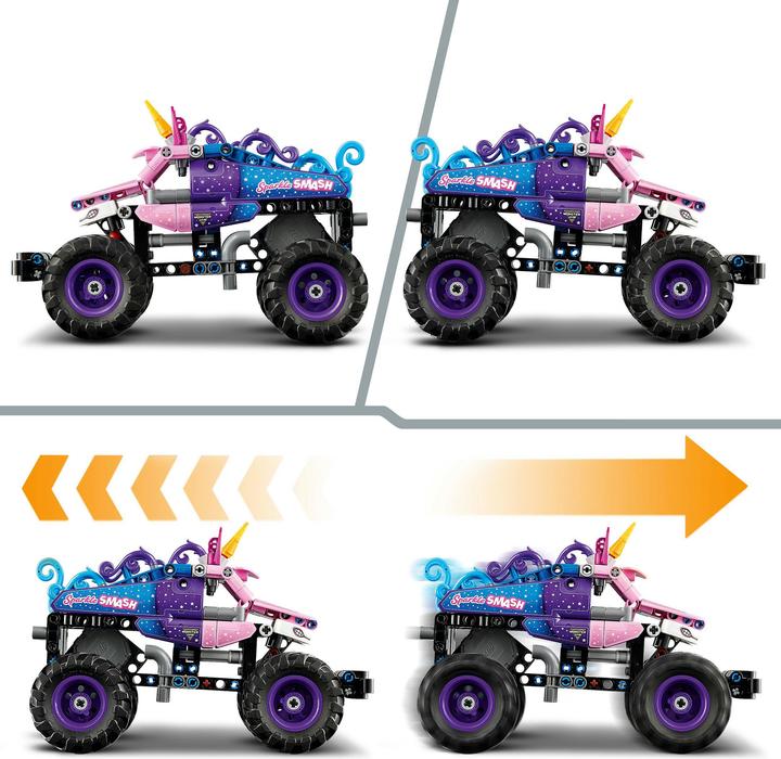 LEGO Monster Jam Sparkle Smash mit Rückziehmotor - acquista su Galaxus