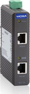 Moxa INJ-24: DIN Rail PoE+ Injector - buy at Digitec
