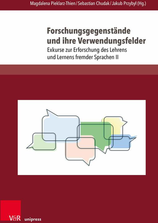 V&R Unipress Forschungsgegenstnde und ihre Verwendungsfelder - Galaxus
