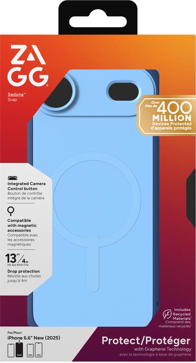 Zagg Case für Apple iPhone Air Sedona Snap royal ember - Digitec