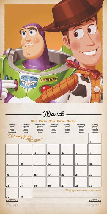 Pyramid Toy Story Square Calendar 2026 30x30 - kaufen bei Galaxus