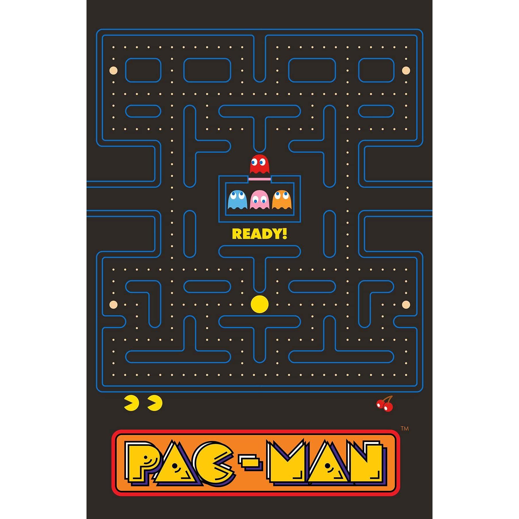 Pacman Labyrinth Decke Fleece - kaufen bei Galaxus