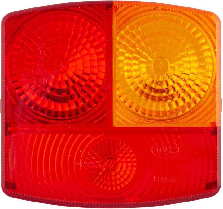 Hella 2 Lichtscheiben Rücklicht rechts Halogen für CASE IH JOHN DEERE ...