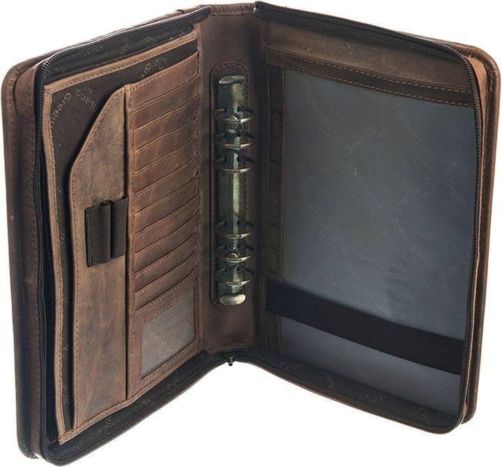 Greenland Nature Montenegro Schreibmappe Leder 28 cm (A4) - Galaxus