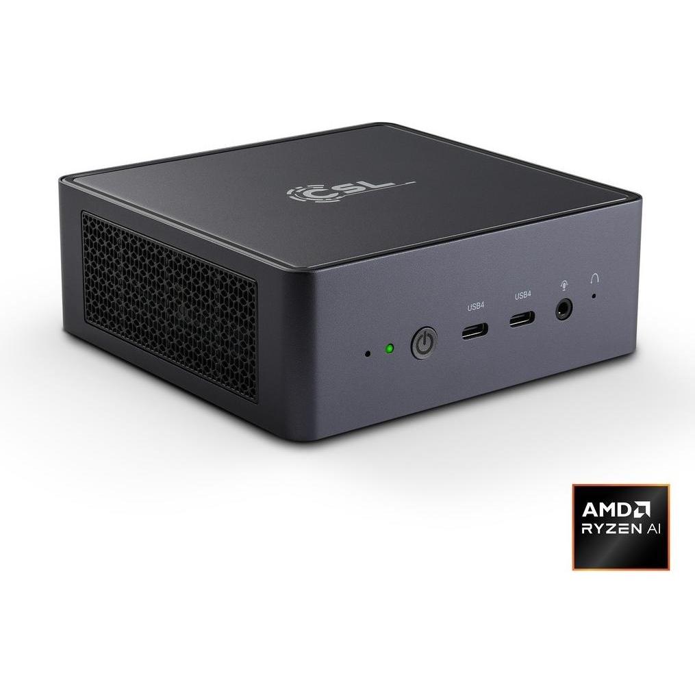 CSL Computer Mini-PC (HTPC) VenomBox 8845HS () AMD Ryzen 7 8845HS 8 GB ...