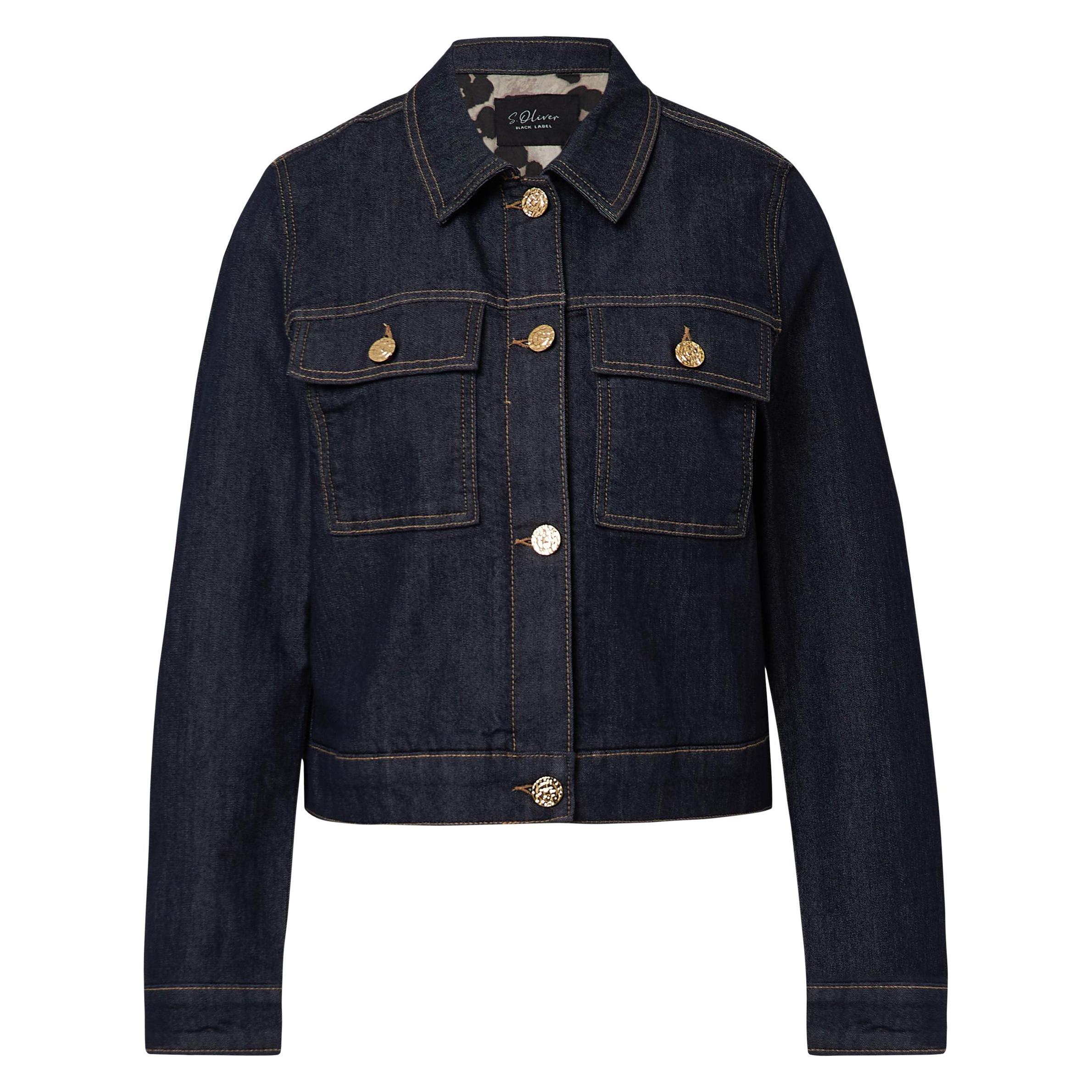 S.Oliver Indoor-Jacke Jeansjacke mit Leo-Futter - kaufen bei Galaxus