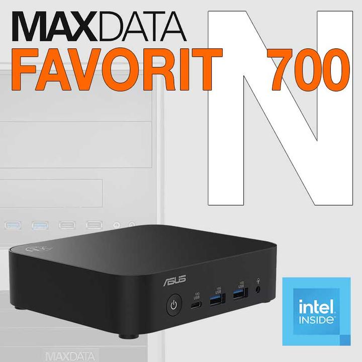 Maxdata Favorit 700 A25 N355 16G 500G W/B noOS - acheter sur Digitec