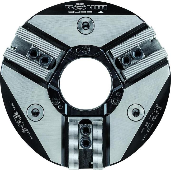 Röhm Kraftspannfutter DURO-A 165 Spitzverzahnung 90° Zylindrische ...