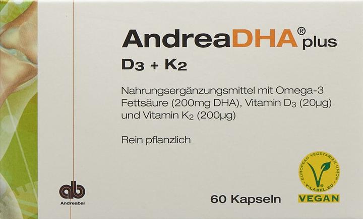 Andreabal plus omega-3 vitamin D3 + vitamin K2 - buy at Galaxus