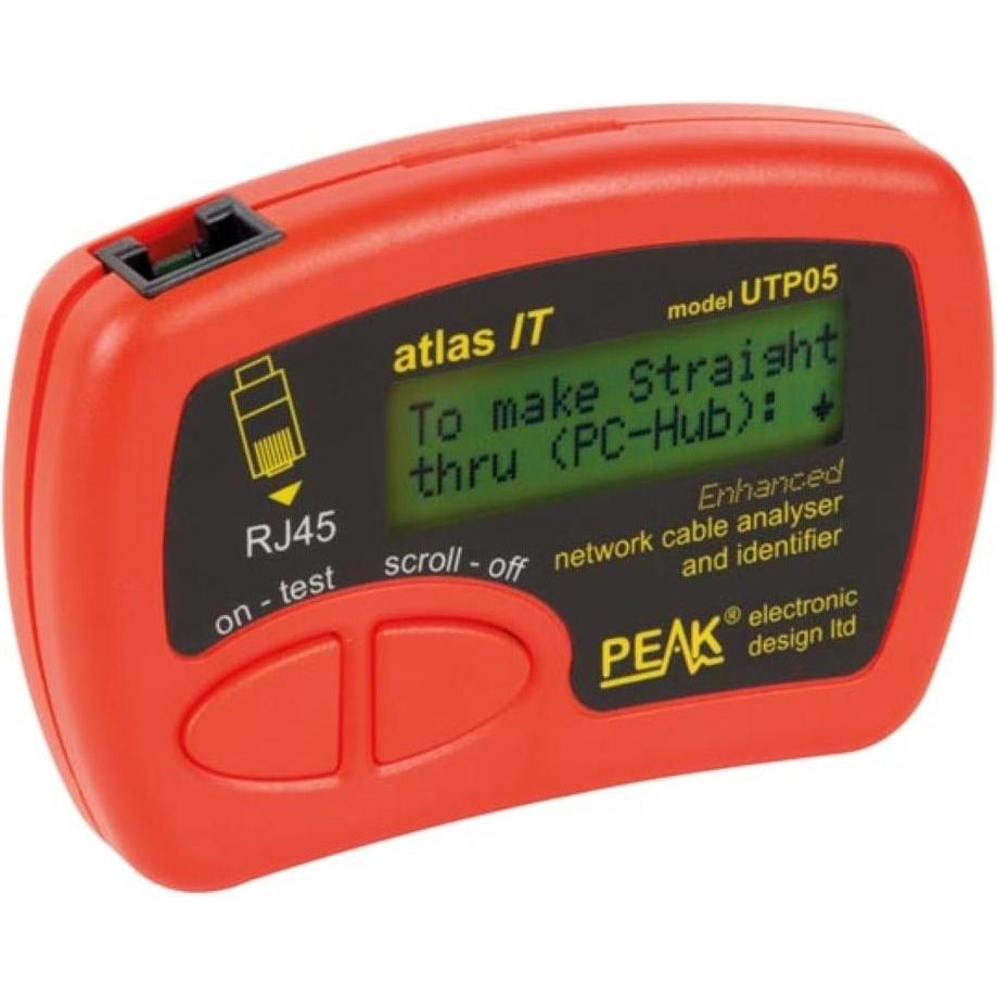 Peak Ice Works Network Cable Analyzer And Identifier For Cat5, Cat5e ...