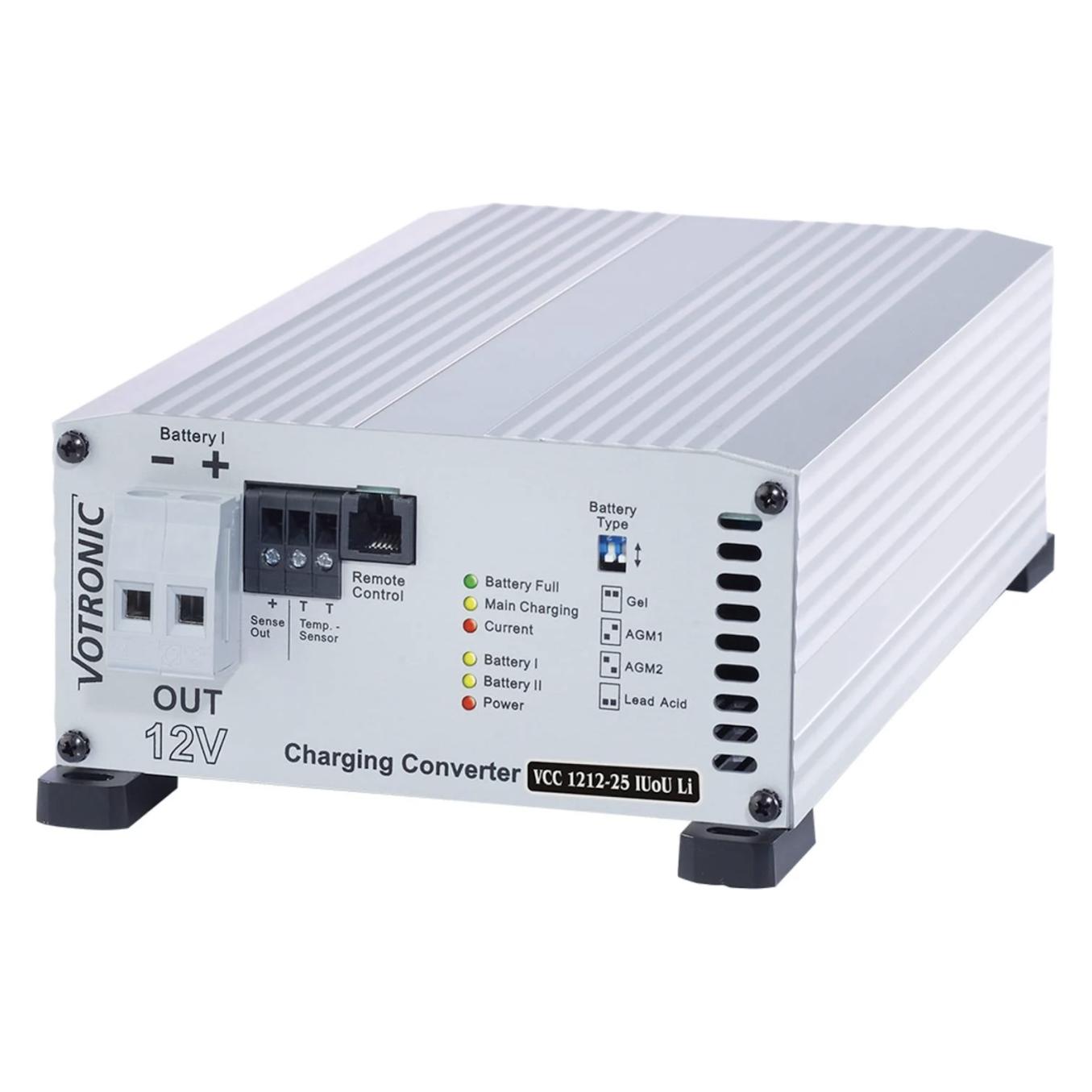 Votronic 3350 VCC 1212-25 IUoU-Li 12V 25A B2B Ladegerät