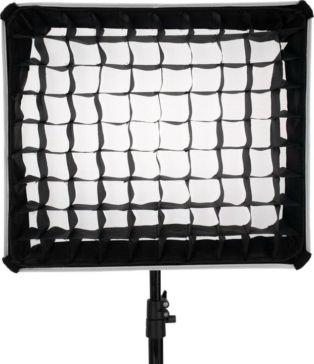 Nanlite Barndoor w/ Softbox And Eggcrate Grid (Mixpad II 27C) (NL-BD ...