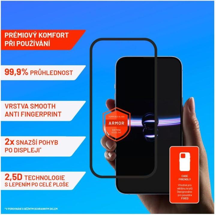 Fixed FIXGA-1201-BK - Schutzfolie Armor Full Cover 2.5D Tempered Glass ...