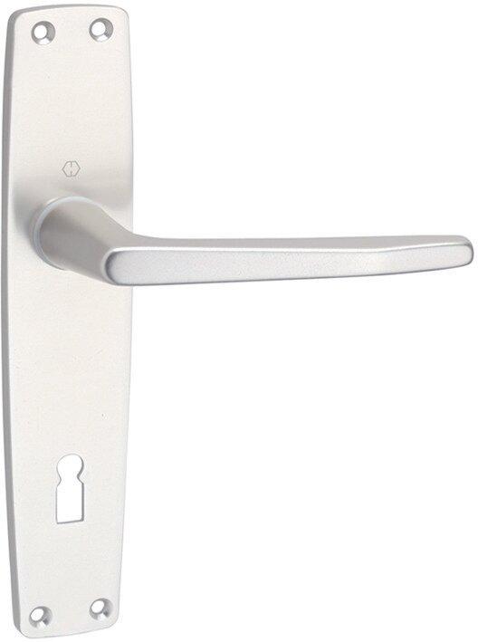 Hoppe Maniglie per porte Zürich 8 eloss. F1/EV1 color nat. s / d