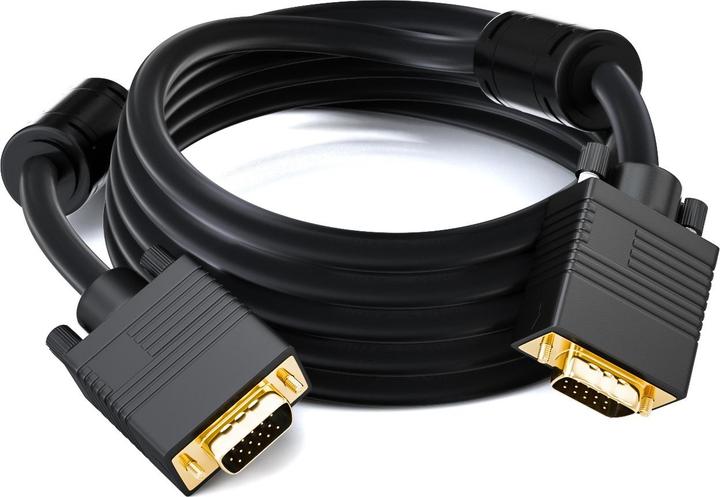 deleyCON VGA Cable - HQ Black - kaufen bei Galaxus
