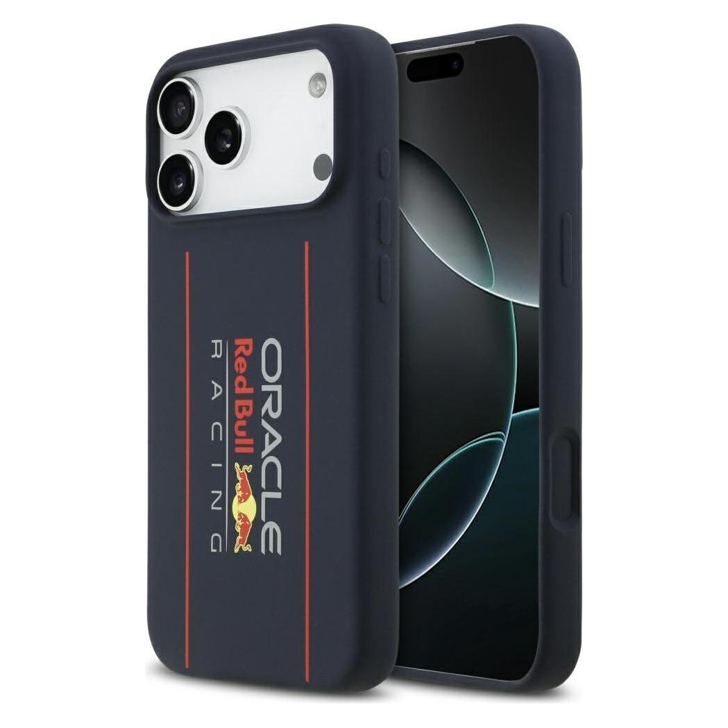 Red Bull Silicone Oversize Vertical Logo MagSafe Case for iPhone 17 Pro ...