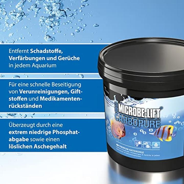 Microbe-Lift Carbone Attivo Koolpuree per la Purificazione dell'Acqua ...
