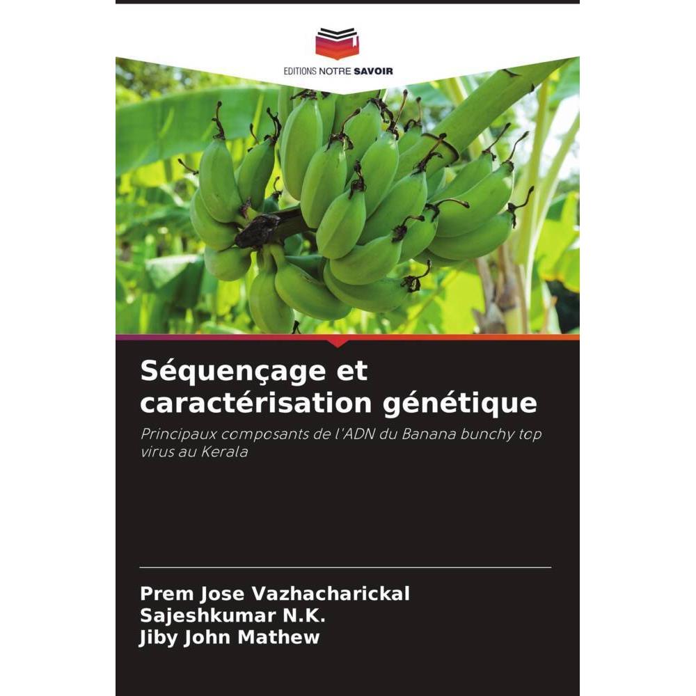 Editions Notre Savoir Séquençage et caractérisation génétique - Galaxus