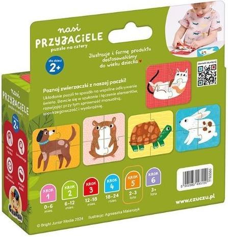 Czuczu Puzzle für vier – Unsere Freunde - kaufen bei Galaxus