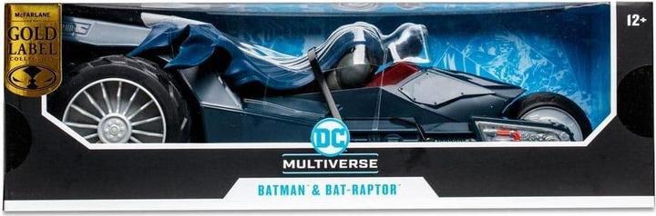 McFarlane DC Multiverse Vehicle Bat-Raptor with Batman (The Batman Who ...