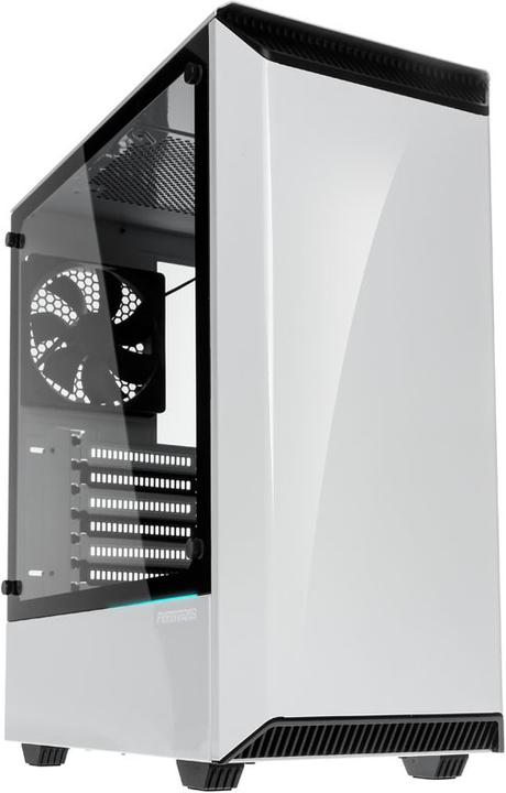 King Mod PHANTEKS Eclipse P300 Midi-Tower, Tempered Glass, weiss ...