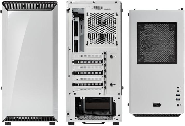 King Mod PHANTEKS Eclipse P300 Midi-Tower, Tempered Glass, weiss ...