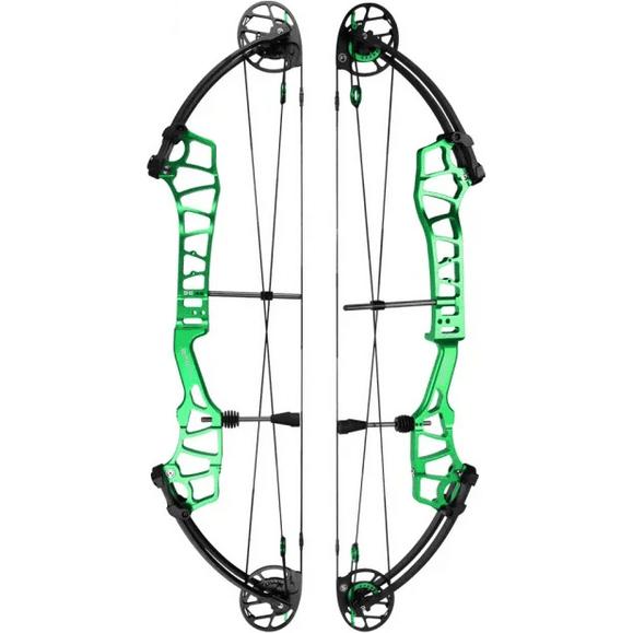 Topoint Archery Breth 36 SD 40-50 lbs 24-27" RH Anodized Green - Galaxus