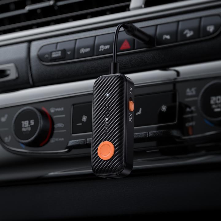 Borofone Bluetooth Audioempfänger AUX BC62 Walker schwarz
