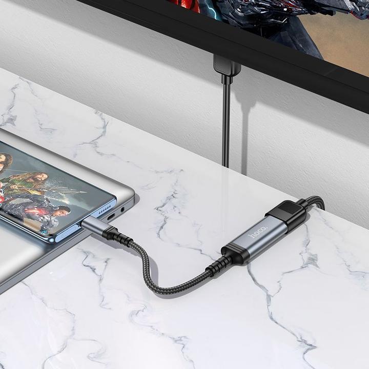 Hoco Cable Cable USB C to HDTV conversion cable 4K 30Hz 0,2 m UA43A ...