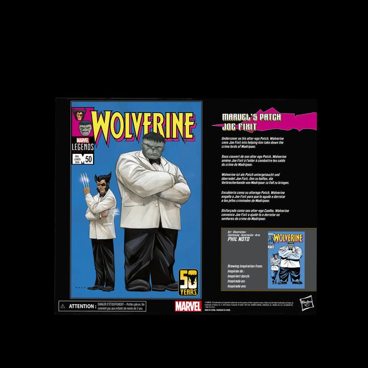 Hasbro Wolverine 50th Anniversary Marvel Legends pack 2 figurines ...