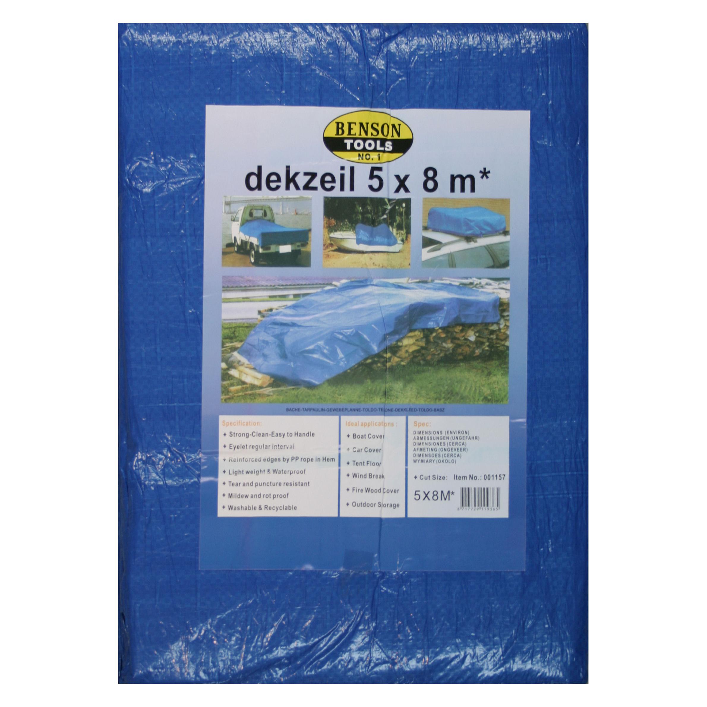 Benson Plane 5x8 Meter blau (5 x 8 m) - kaufen bei Galaxus