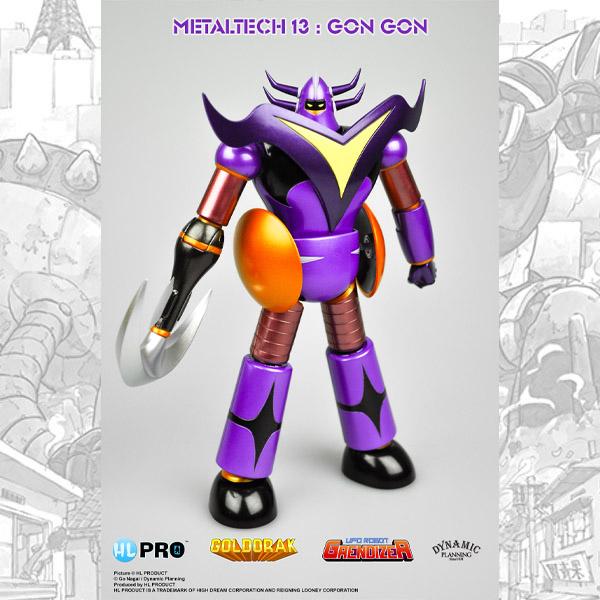 HL Pro Goldorak - Gon Gon - #13 - Metallic Color Edition Metaltech