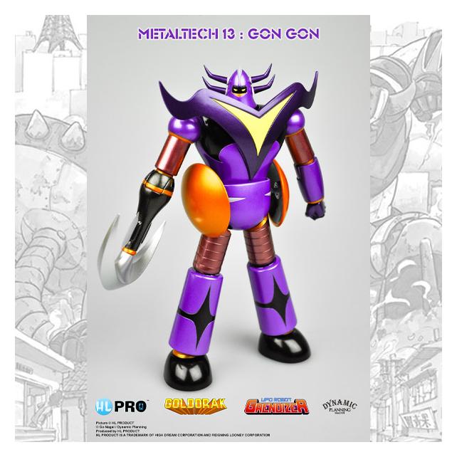 HL Pro Goldorak - Gon Gon - #13 - Metallic Color Edition Metaltech