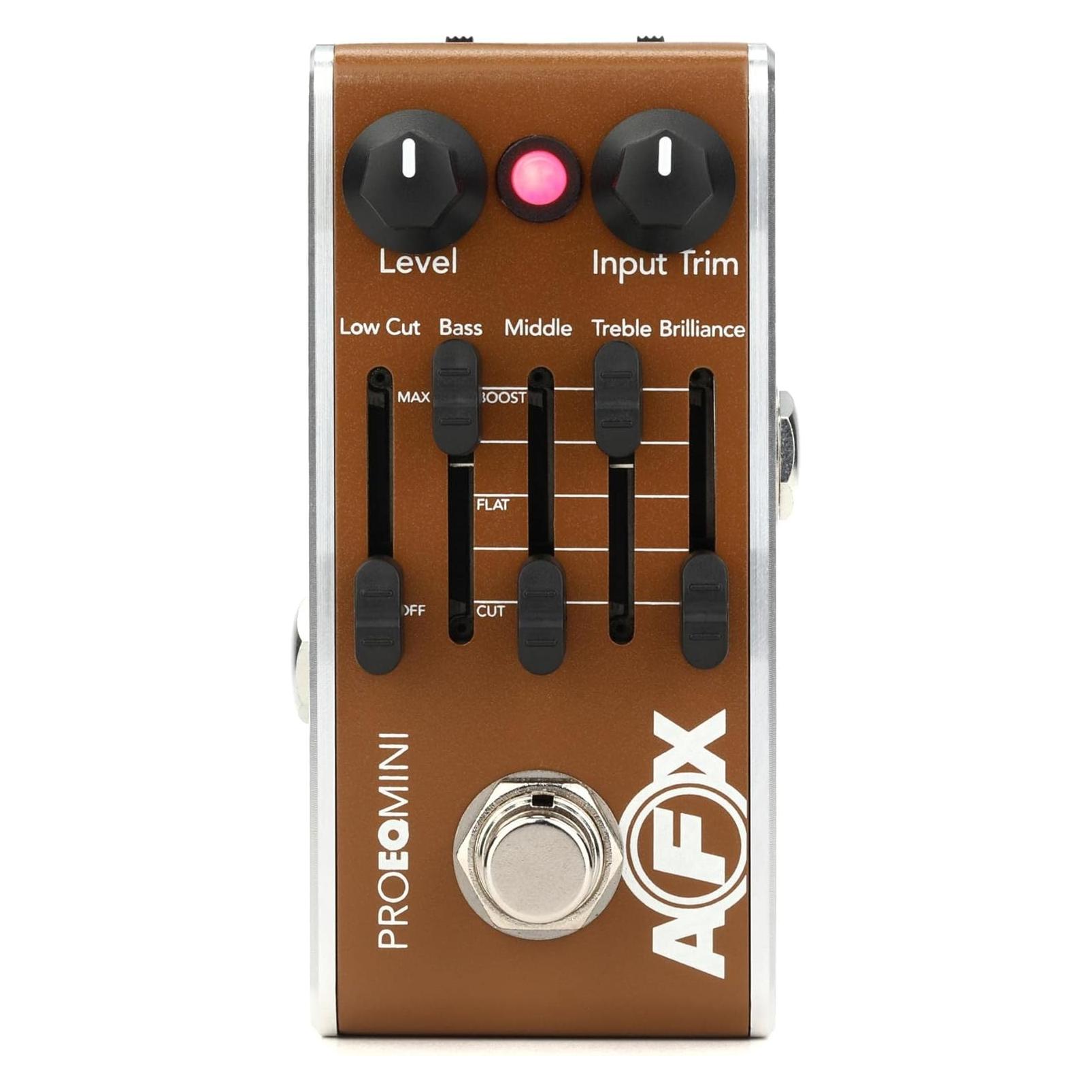 Fishman AFX Pro EQ Mini equalizer voor akoestische instrumenten - Galaxus